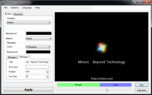 Change Windows 7 Boot Screen With Windows 7 Boot Updater