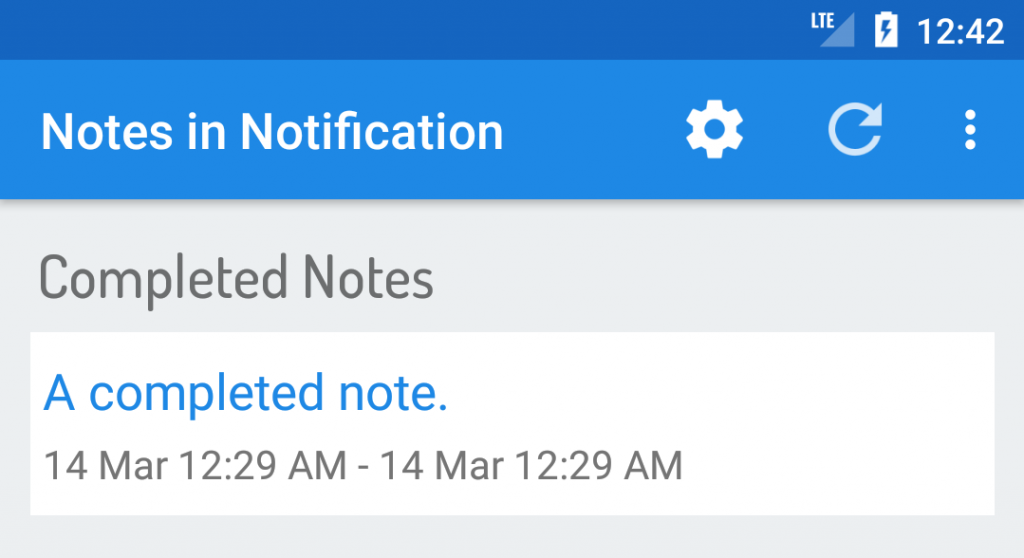 The Best Android App for taking Notes in Notification Tray