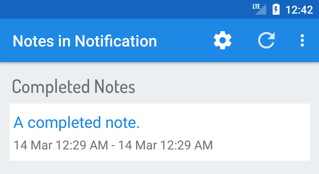 The Best Android App for taking Notes in Notification Tray